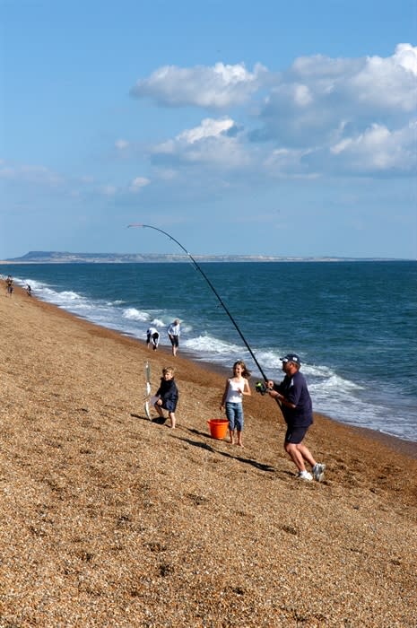Chesil beach fishing store